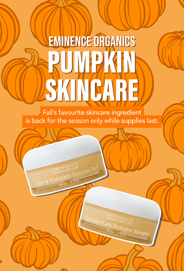 The Benefits Of Pumpkin Skincare - Eminence Organics BeautyRitual.ca
